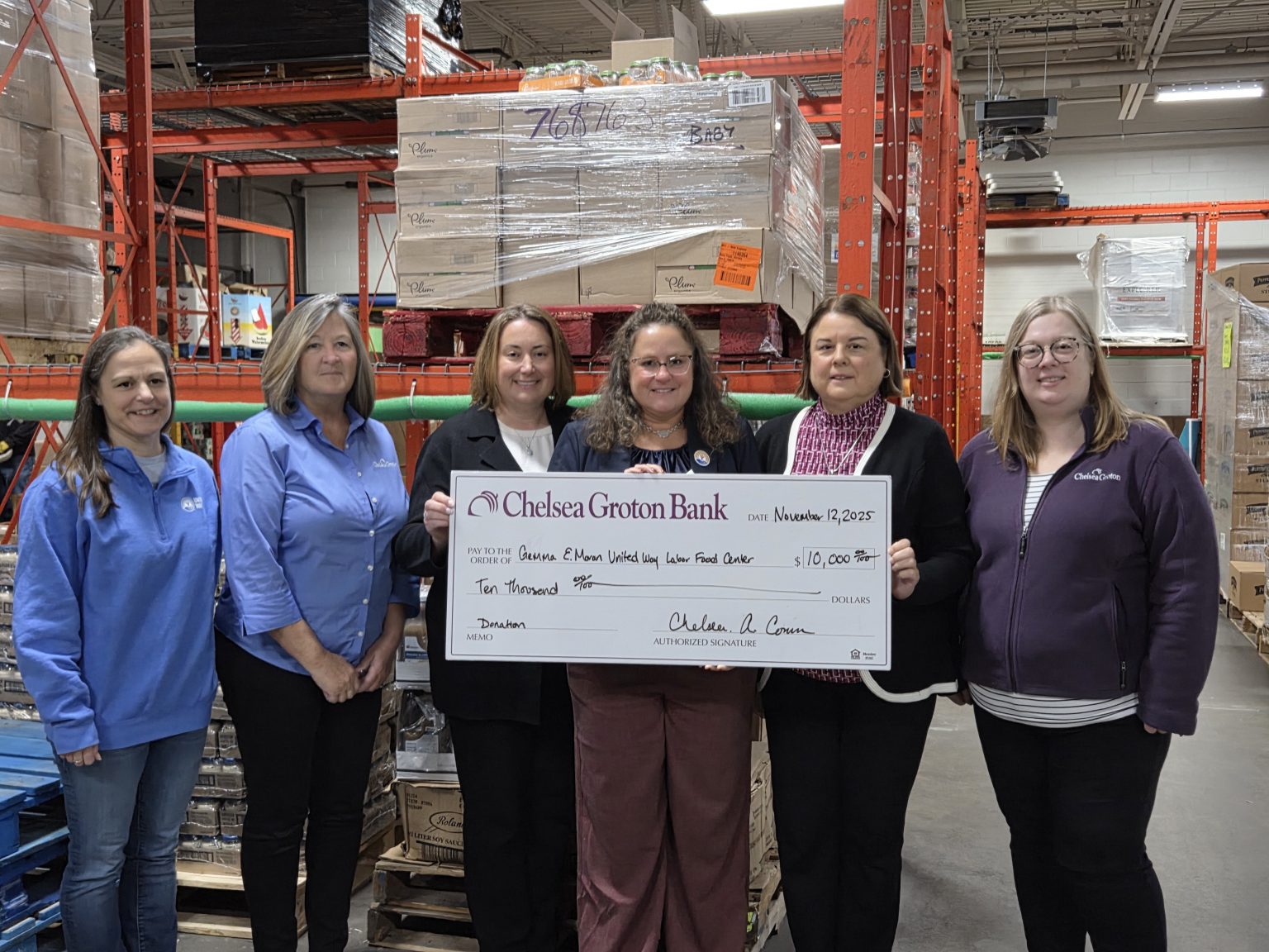 United for the Community - Chelsea Groton Bank
